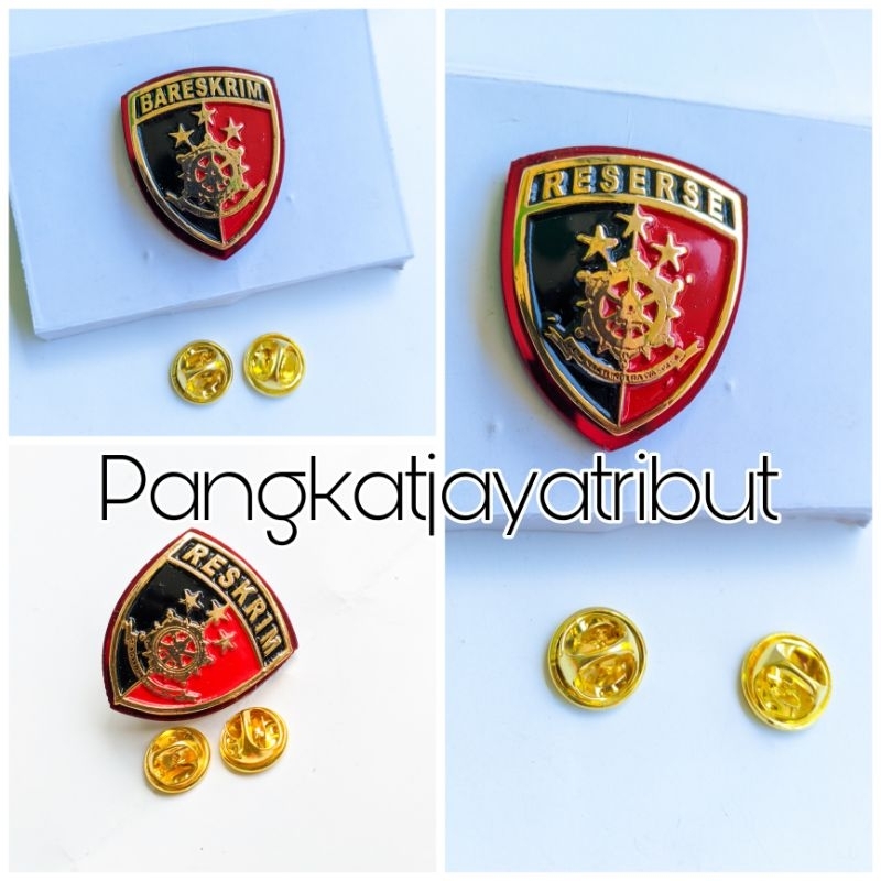 Jual Pin Bareskrim Pin Reserse Pin Reskrim Perlengkapan Polri | Shopee ...