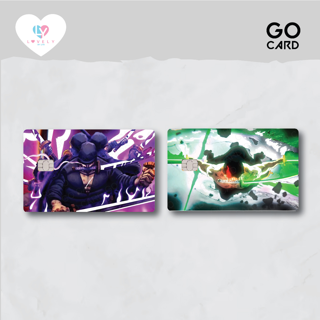 Jual Sticker Kartu ATM Zoro Ashura Hologram Emoney Flazz Sticker ...