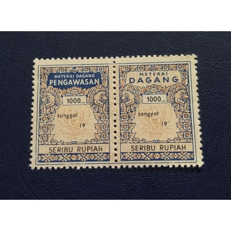 Jual Matrai Original Sepasang Matrai Pengawasan&Dagang 1000 rp B2 ...