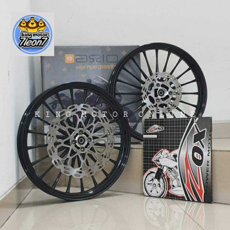 Jual AXIO velg racing Andong D Tona palang 20 Satria Fu 150 plus disc ...