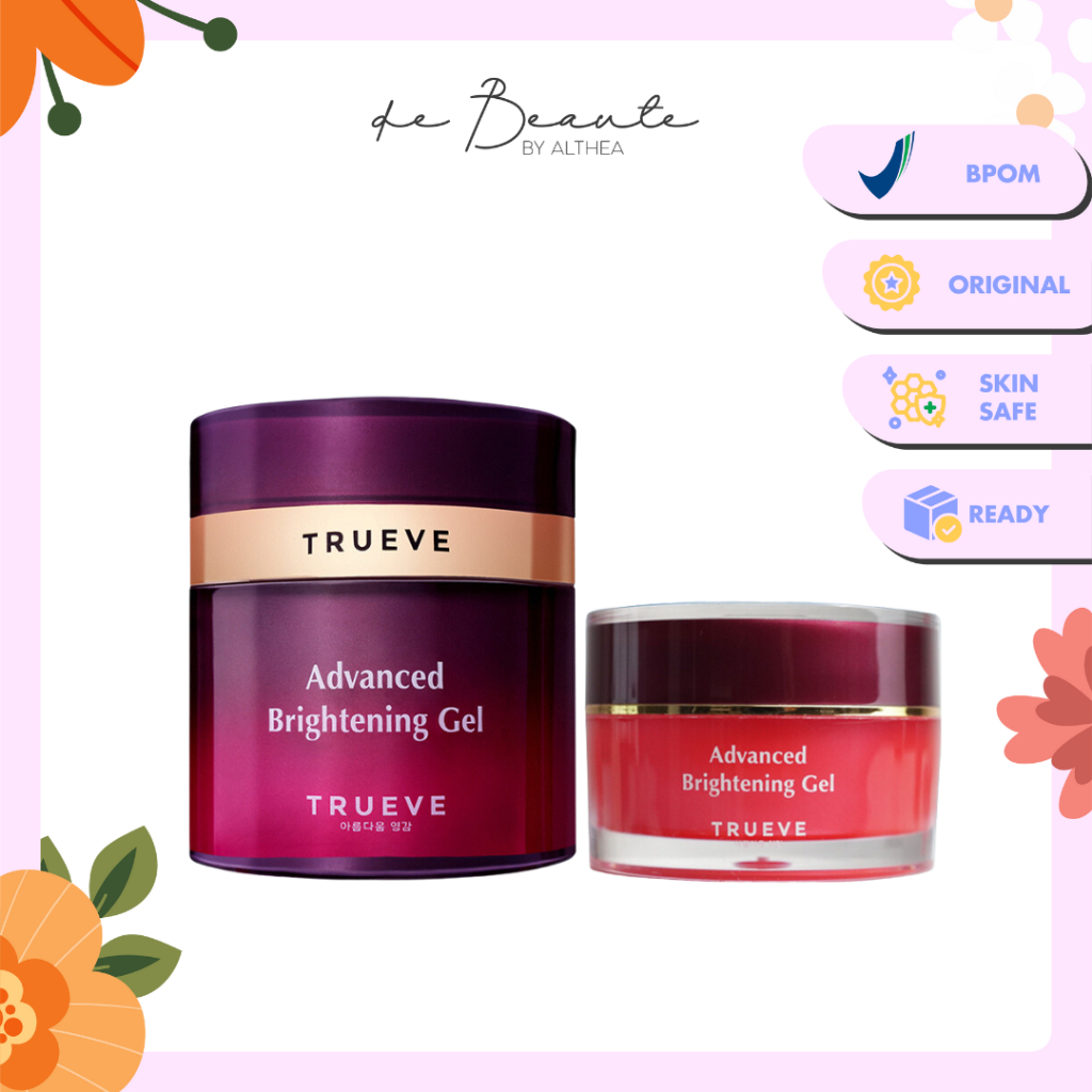 Jual Trueve Advanced Brightening Moisturizing Gel 30gr | 15gr | Shopee ...
