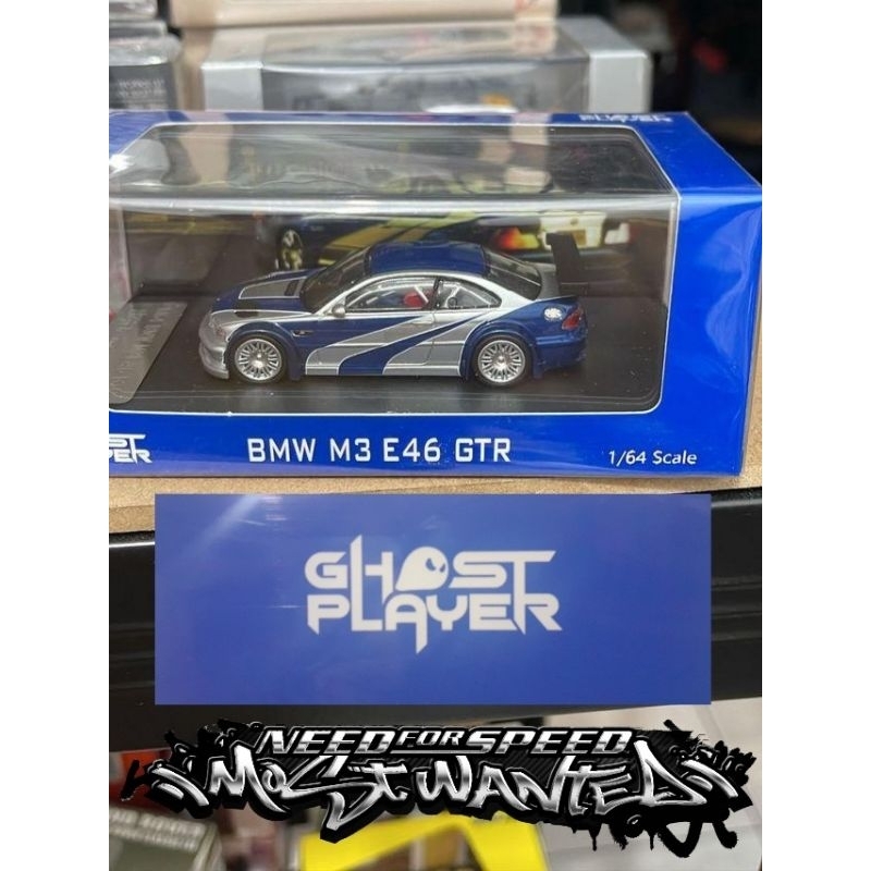 Jual GHOST PLAYER BY DCM DIECAST BMW M3 E46 GTR (NEED FOR SPEED MOST ...