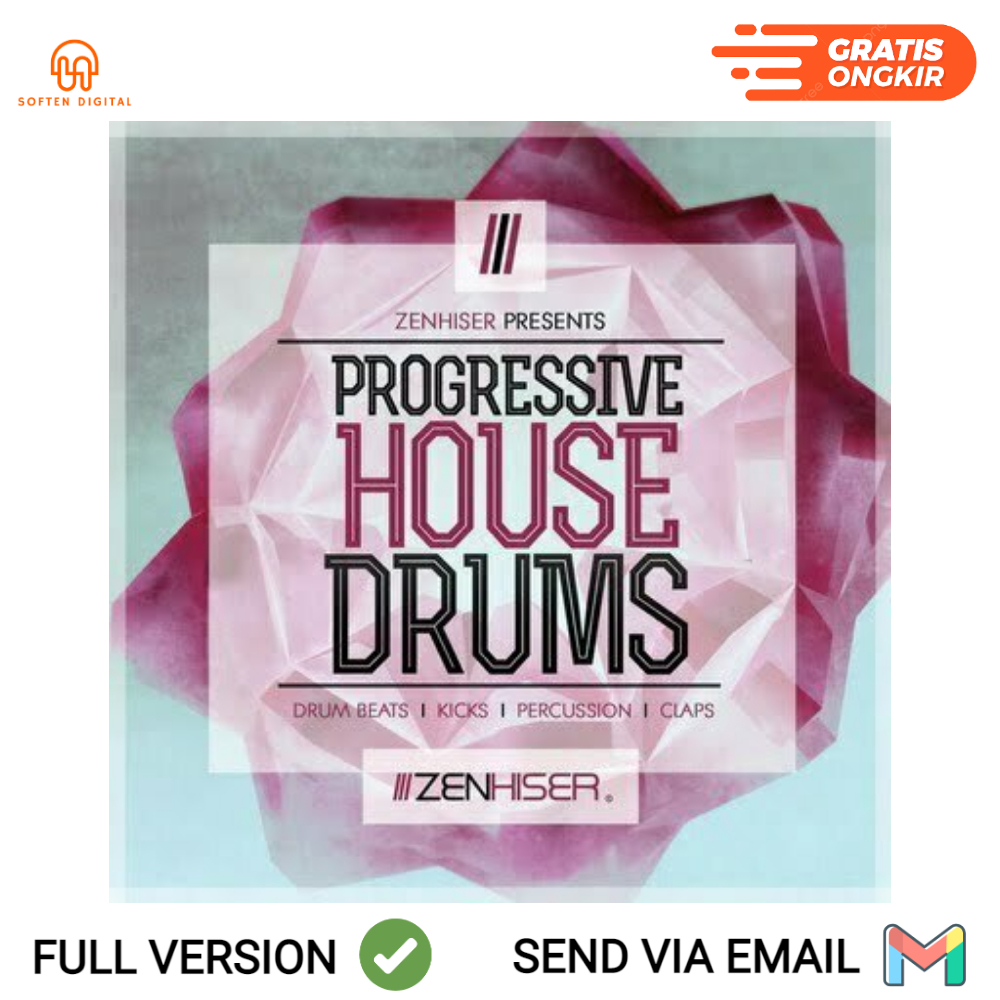 Jual Zenhiser – Progressive House Drums (WAV) audio sample pack | Shopee Indonesia