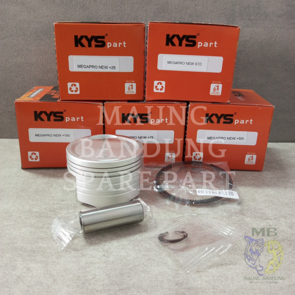 Jual PISTON KIT MEGA PRO NEW KYS PART PNP HONDA VERZA MERK KYS PART | Shopee Indonesia