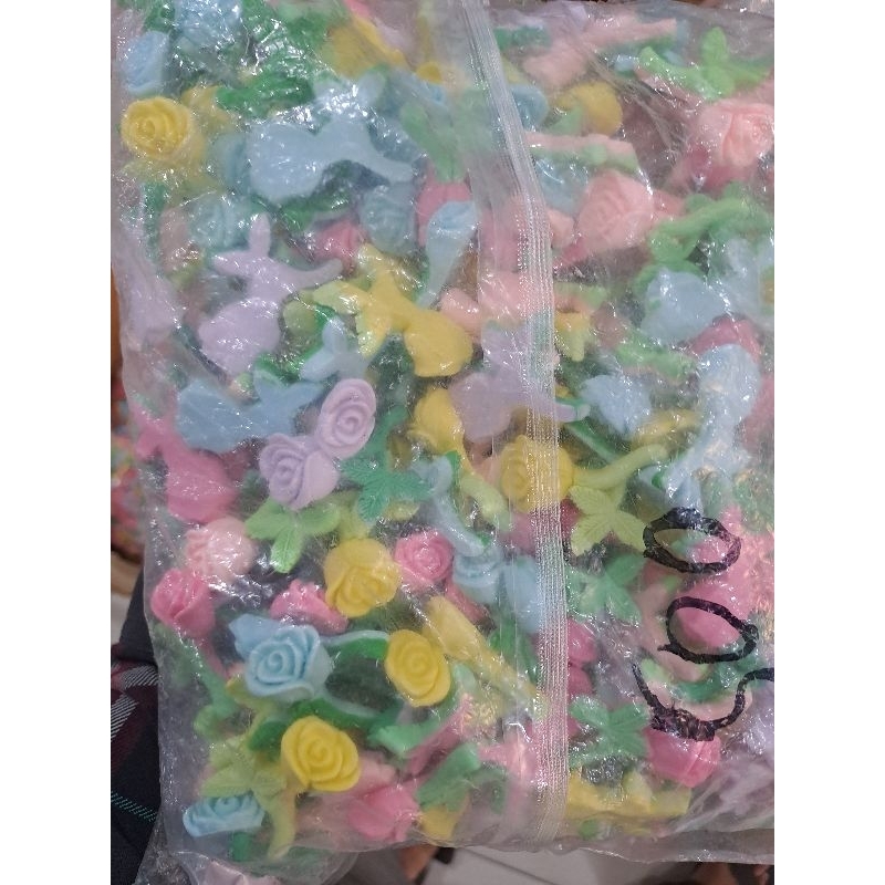 Jual clay bunga mix (isi-+500pcs) | Shopee Indonesia