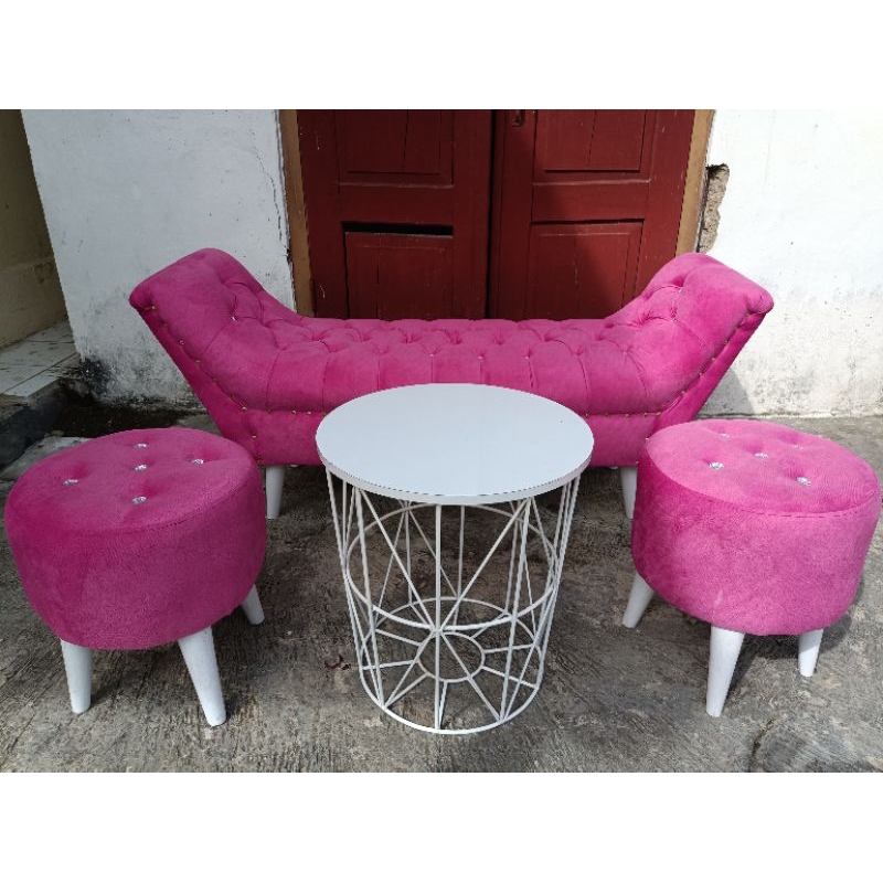 Jual Sofa bench perahu ottoman panjang Free ongkir pulau jawa | Shopee ...