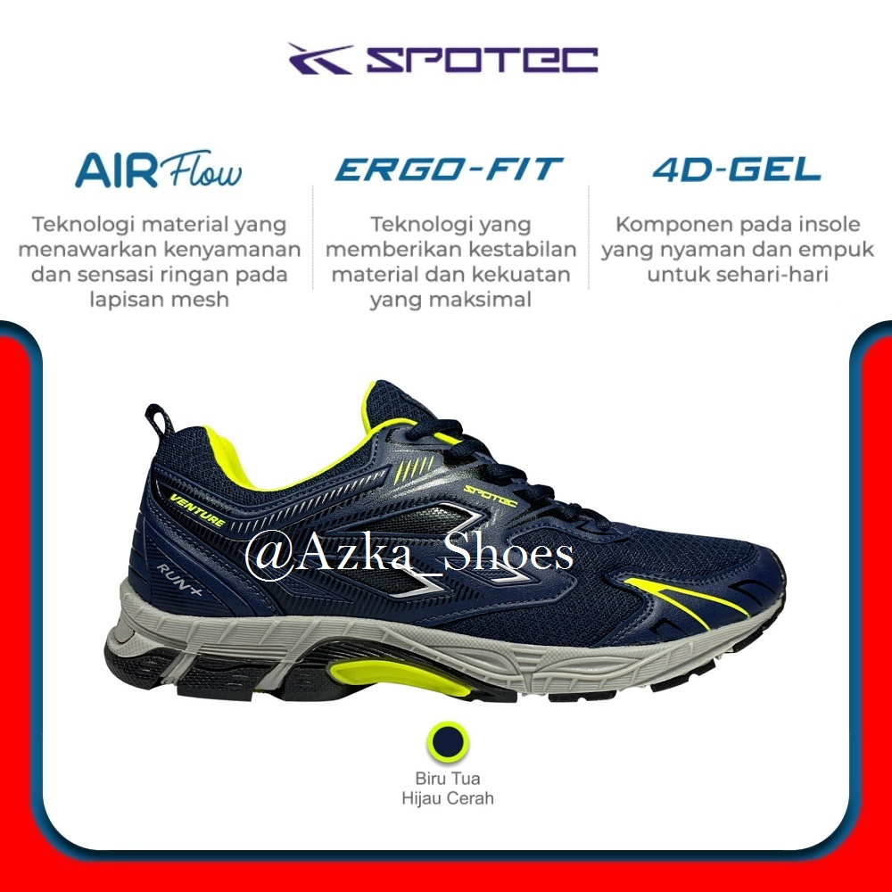 Jual SPOTEC VENTURE | Sepatu Running | Sepatu Lari | Sepatu Original ...