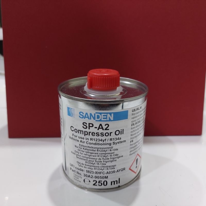 Jual oli sanden spa2 SP-A2 for use R1234yf R134a ORIGINAL | Shopee ...