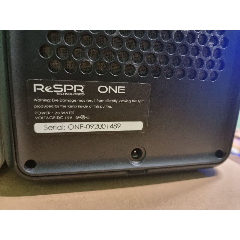Jual ReSPR ONE Air Purifier And Sterilizer Black dan White Pembersih ...