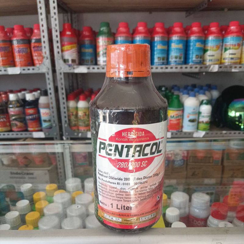 Jual HERBISIDA PENTACOL 280/200 SC 1 LITER GULMA LULANGAN TUNTAS ...