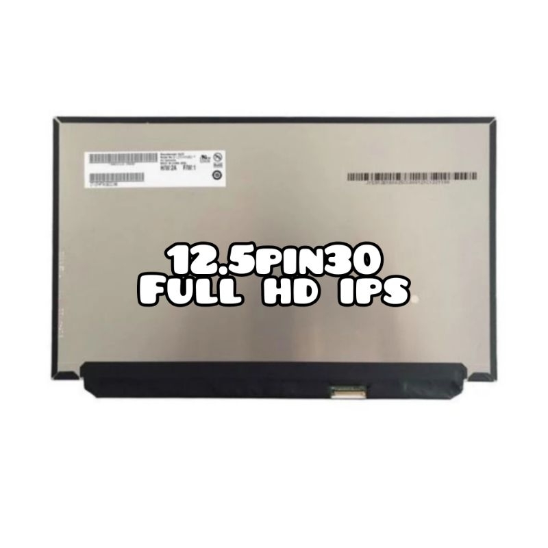 Jual LED LCD 12.5 LED Lenovo X260 X270 A275 LP125WF2 SPB1 SPB2 Socket ...