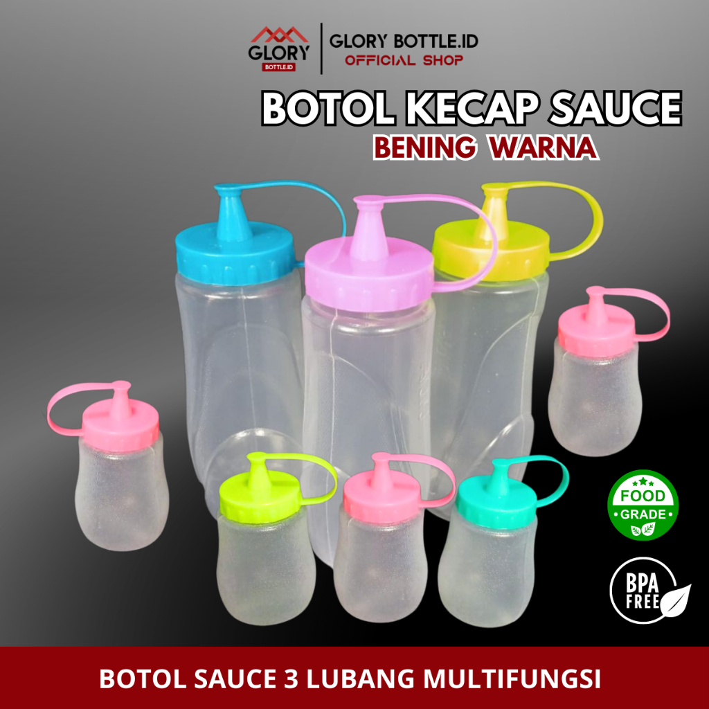 Jual GB - A062 - NEW BOTOL BENING SAOS PLASTIK - BOTOL MINYAK MAYONES ...