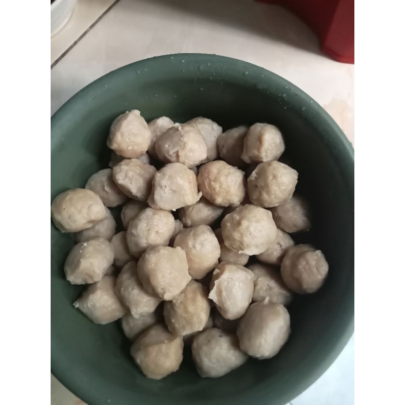 Jual BAKSO ayam mix sapi kecil 1kg | Shopee Indonesia