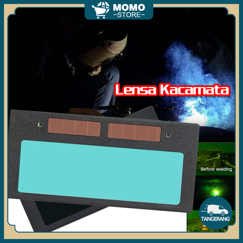 Jual Warna Sebenarnya Lensa Kaca Las Otomatis Gelap Auto Darkening ...