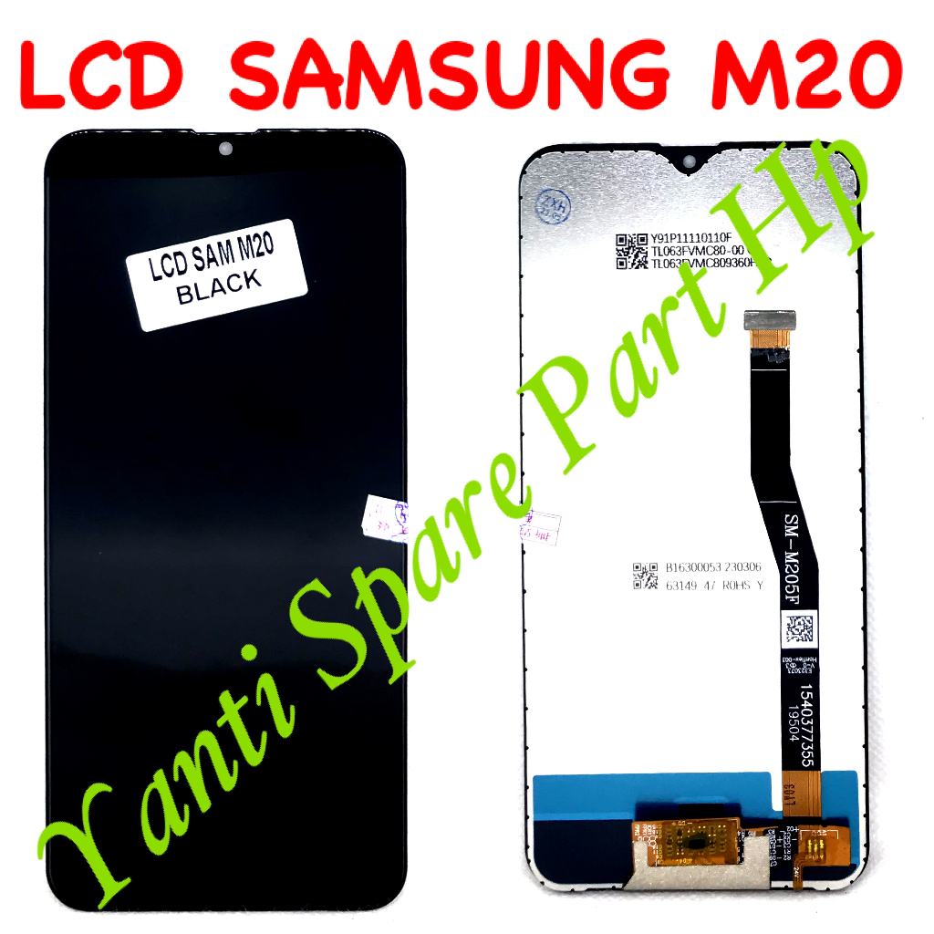 Jual Lcd Touchscreen Samsung M20 M205 2019 Fullset New Produk | Shopee ...