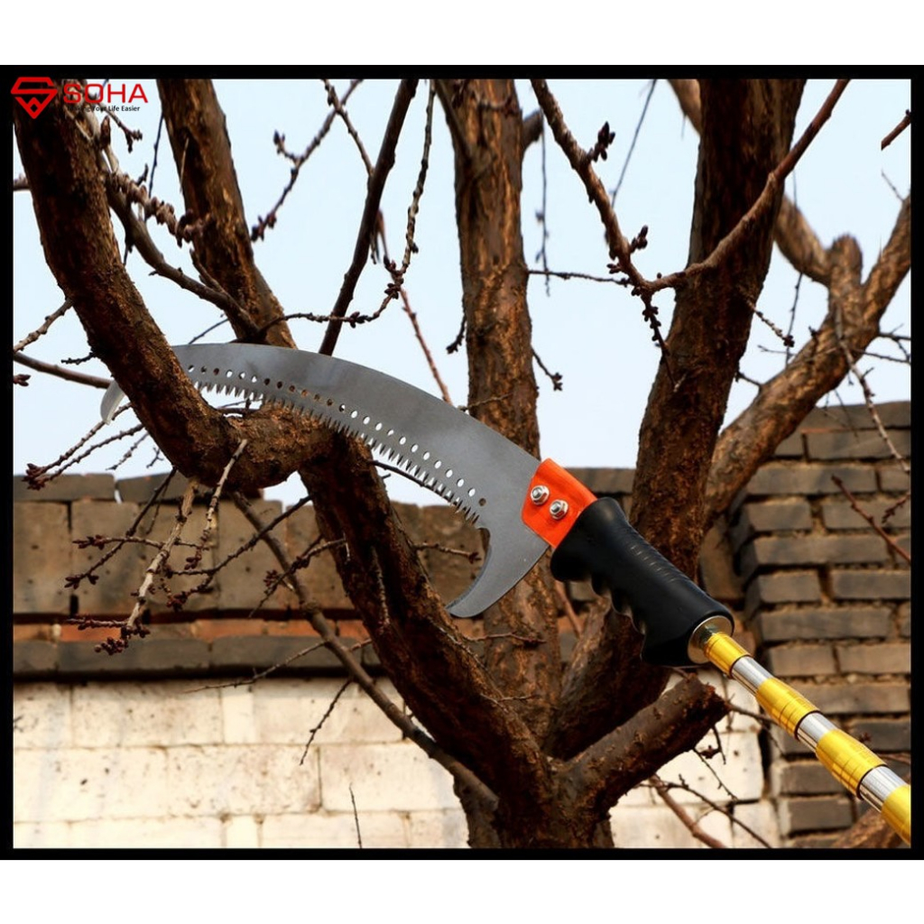 Jual TK-15 Gergaji Potong Ranting Pohon Bisa Pasang ke Tongkat Tinggi Stik Serbaguna Tongkat ...