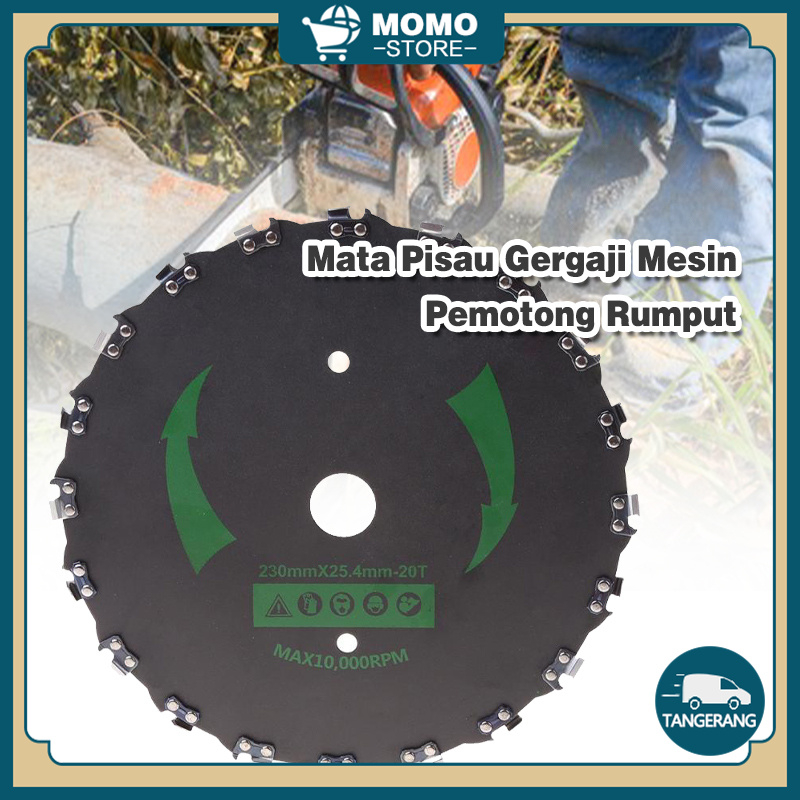 Jual 20 Sawtooth Mata Pisau Mesin Potong Rumput Bulat / Pisau Bulat ...