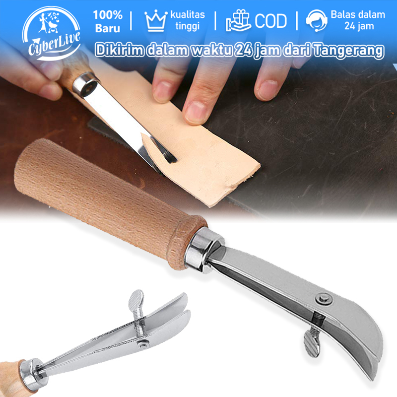 Jual Alat DIY Kulit Leather Edge Creaser Adjustable Leather Liner ...