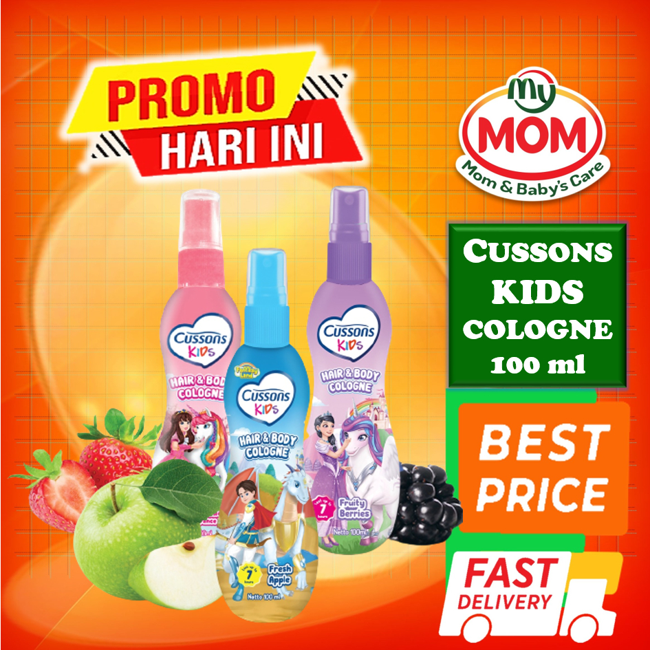 Jual Cussons Kids Hair & Body Cologne 100ml - Cusson Kid Parfum Anak ...