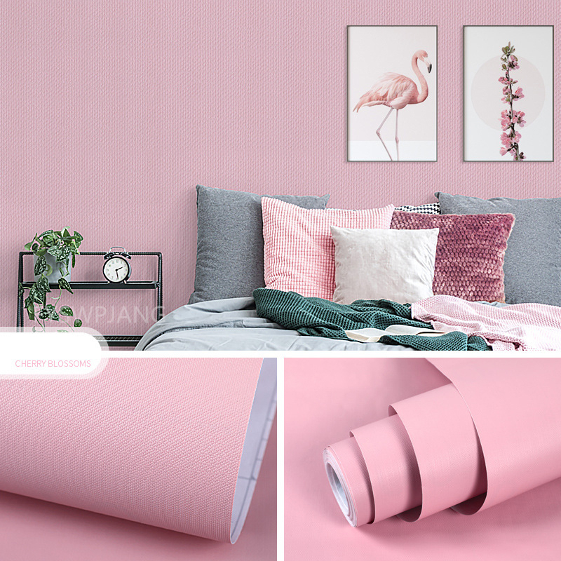 Jual Wallpaper Dinding Polos Pink 45cm x 10m | Shopee Indonesia