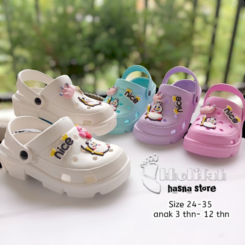 Jual Sandal mixue Sandal Baim anak perempuan golffer 805d/c | Shopee ...