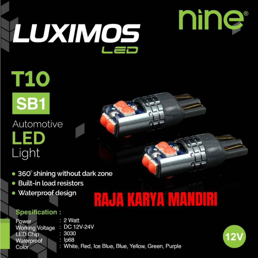 Jual Lampu Motor SEN SEIN LED LUMINOS PNP Honda Beat POP T10 AC DC ...