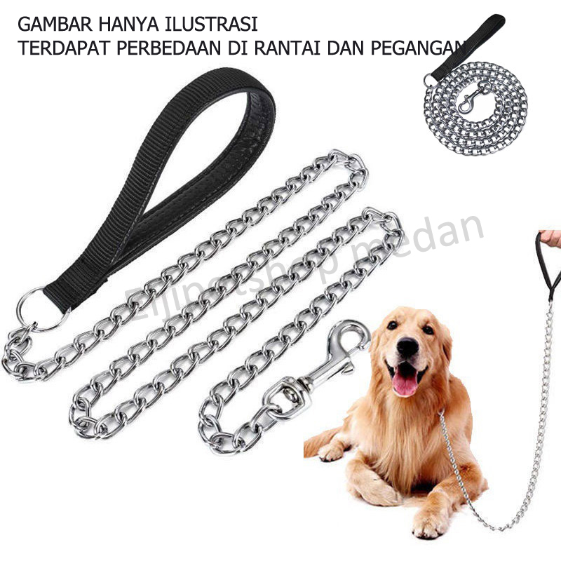 Jual Set Rantai Anjing Rante Hewan Rantai Tebal Anjing Rantai Tebal Anak Anjing Kalung Rantai ...