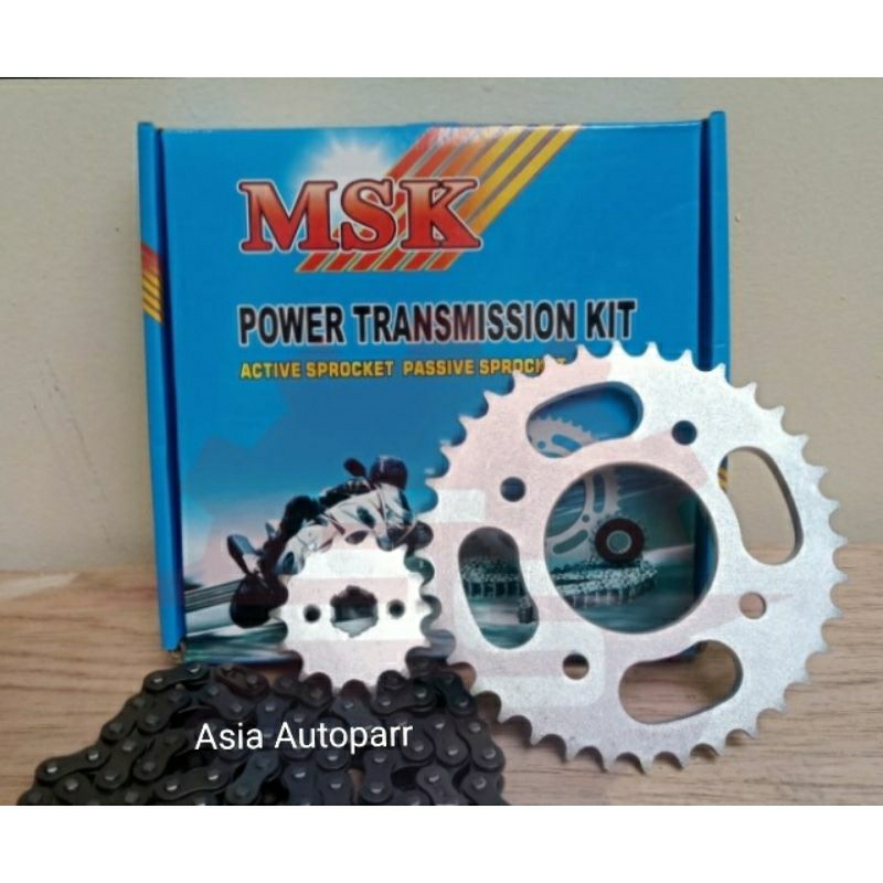 Jual GEARSET / Gear Set / Rantai Gir Set SUZUKI TORNADO merk MSK ...