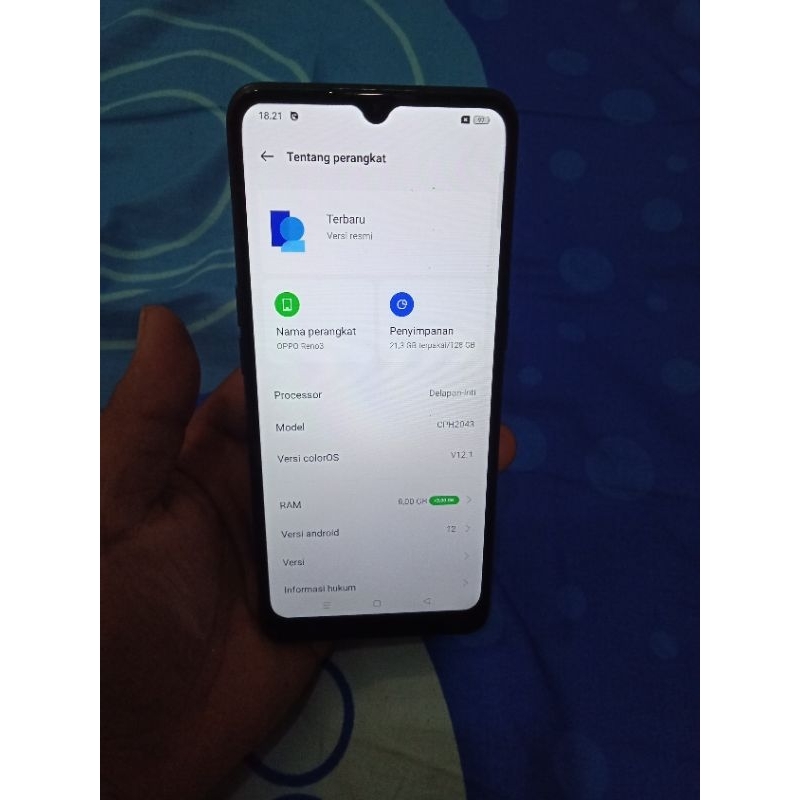 Jual hp Oppo Reno 3 original | Shopee Indonesia