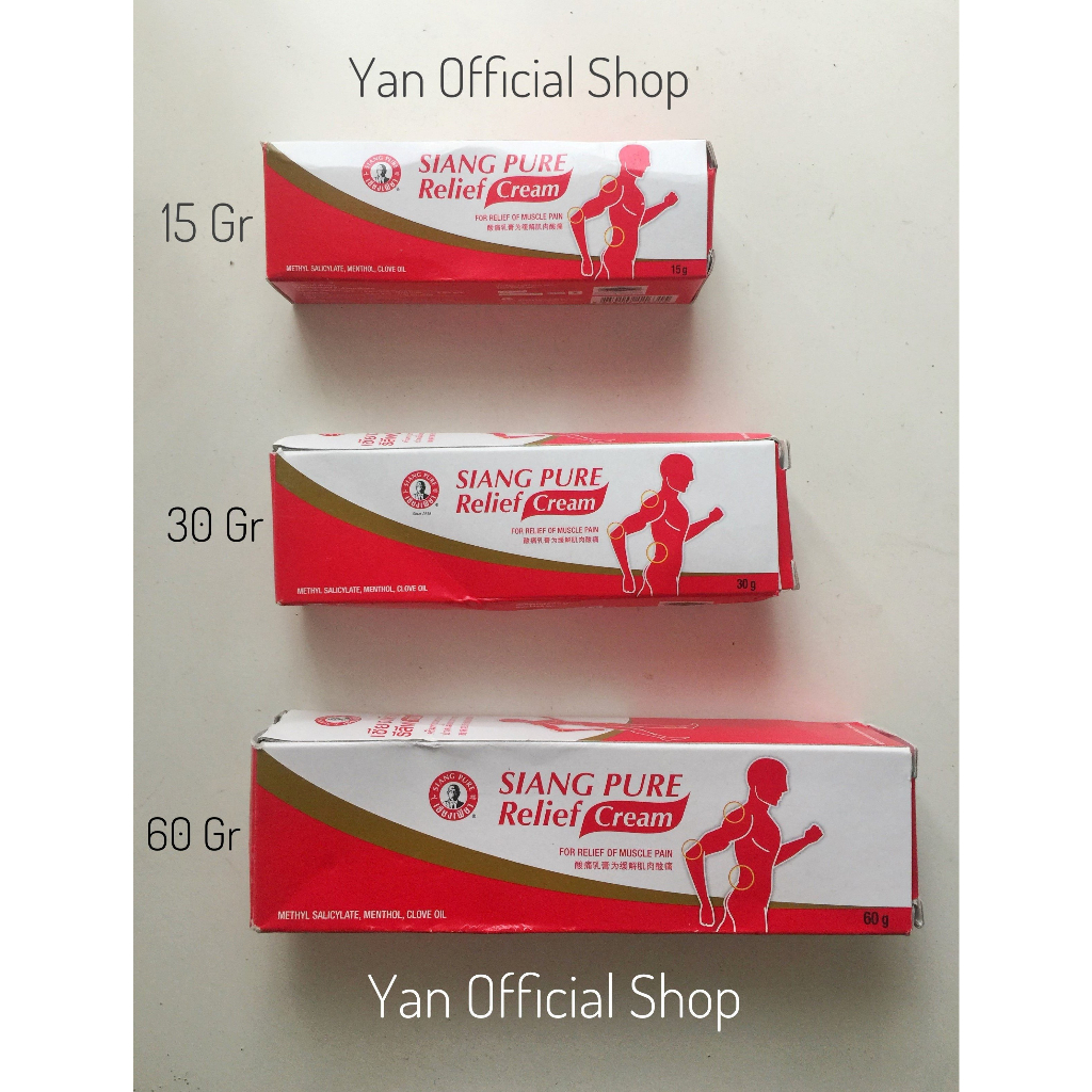 Jual Siang Pure Relief Cream - Original Thailand | Shopee Indonesia