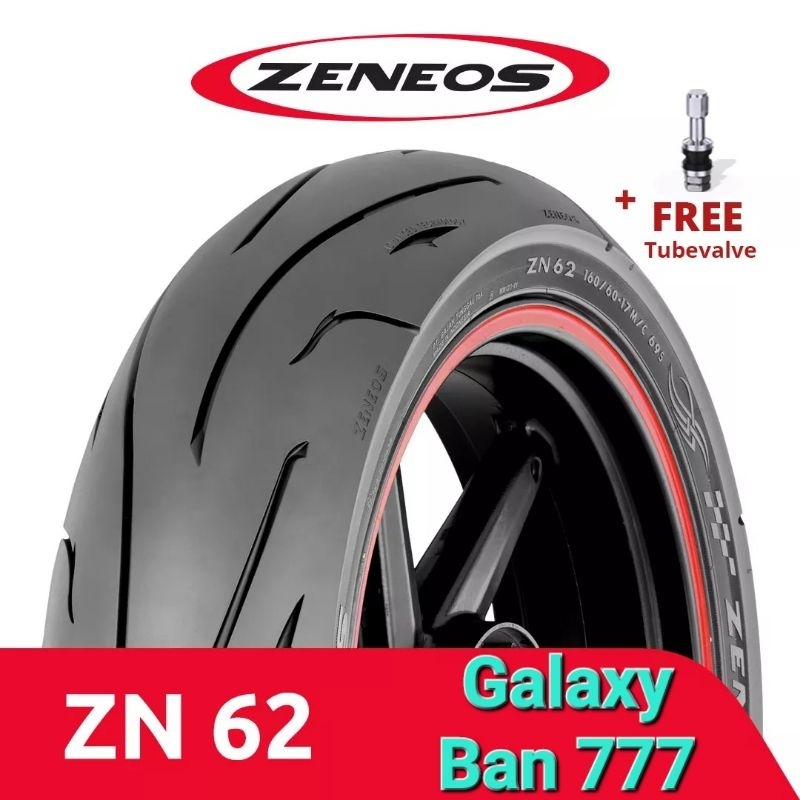 Jual Ban Motor Zeneos ZN62 120/70-14 ( ZN 62 ) ( Tubeless ) Ban ...