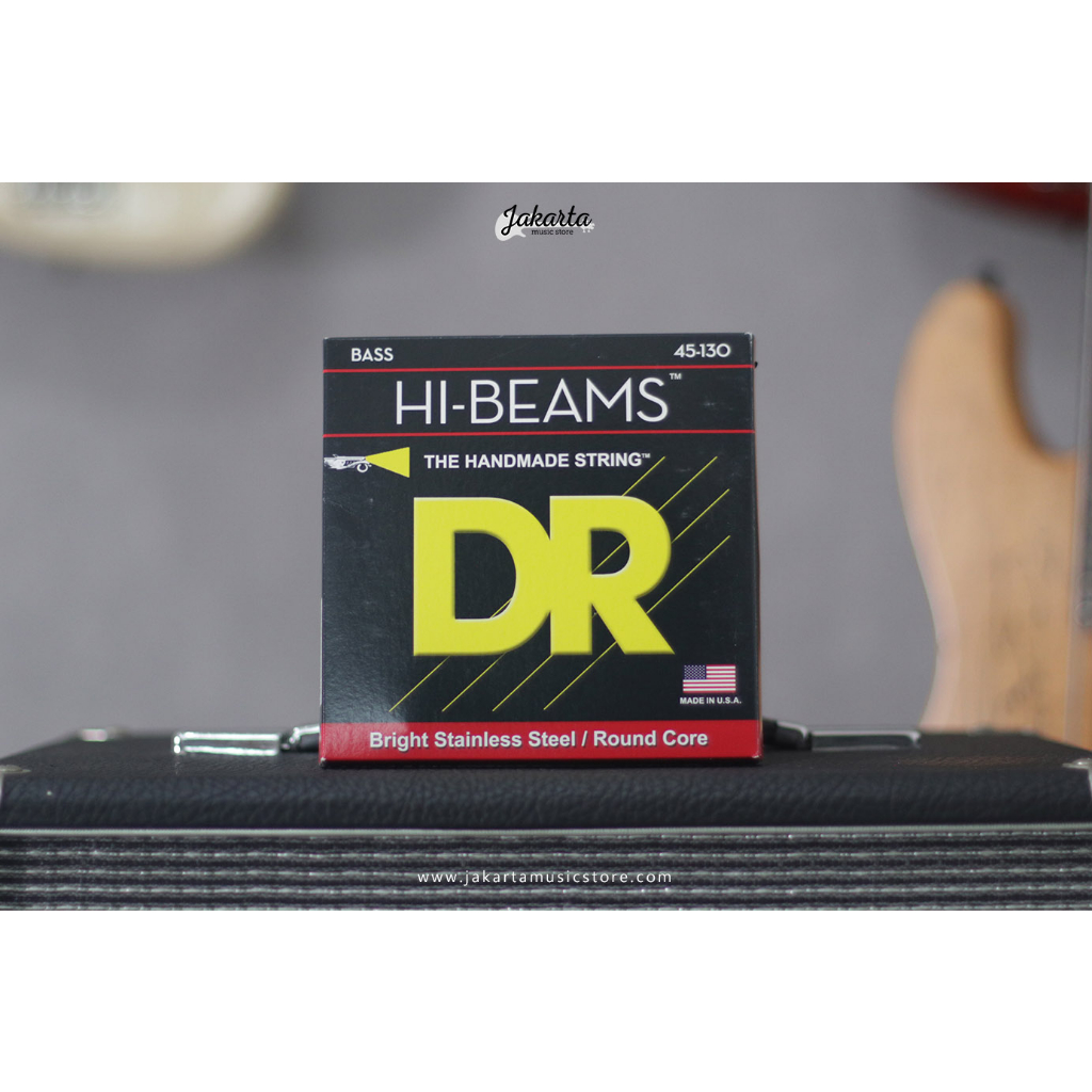 Jual DR Hi Beams 45-130 Stainless Steel Handmade Bass Strings USA / 5 ...