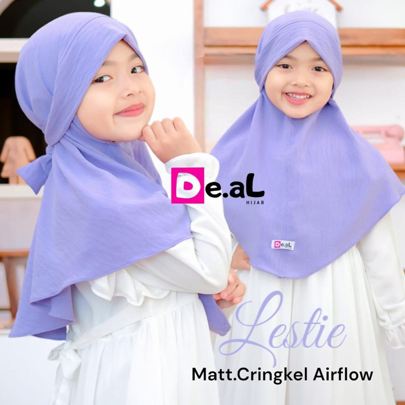 Jual LESTIE Polos By De.Al Hijab Ori Jilbab Anak Lesty Instant Kerudung ...