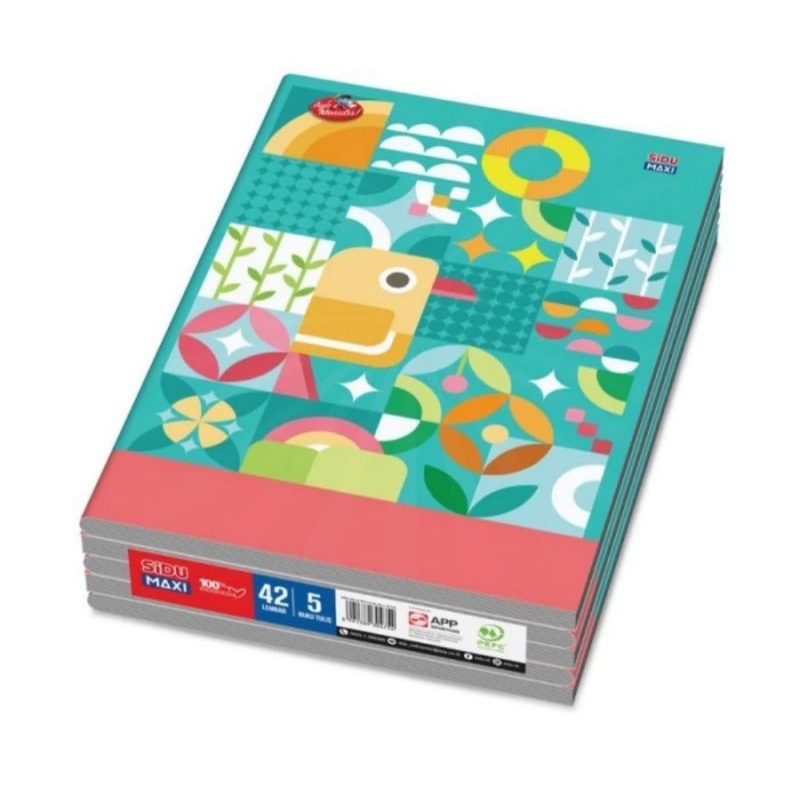 Jual Buku Tulis SiDU Maxi 42 lembar ( 1 pak isi 5 buku) | Shopee Indonesia