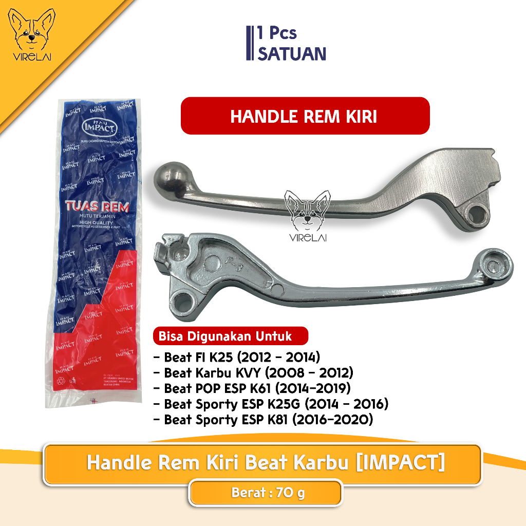 Jual Handel Rem Kanan / Kiri Beat / Beat FI / Scoopy / Scoopy ESP / PCX ...
