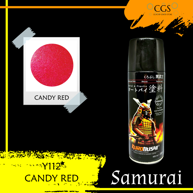Jual Samurai Candy Red Y112 / Pilok samurai red candy (warna merah ...