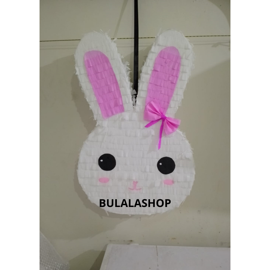 Jual Pinata Pukul / Pinata Tarik karakter motif Kepala Kelinci Imut ...