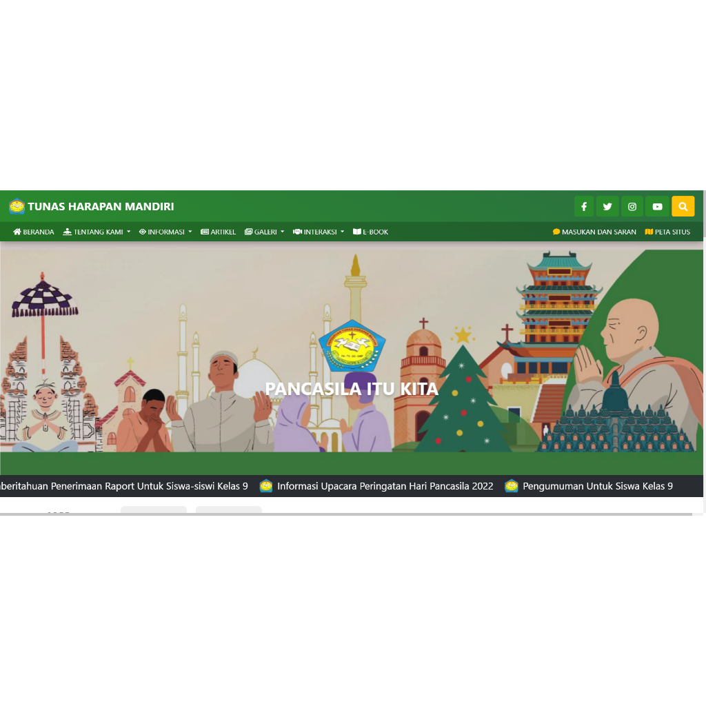 Jual Website Pemerintah Instansi Dinas Sekolah Company Yayasan Berbasis ...