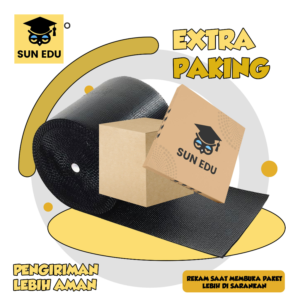 Jual EXTRA PACKING SUN EDU (BUBBLE WRAP EXTRA+BOX) | Shopee Indonesia