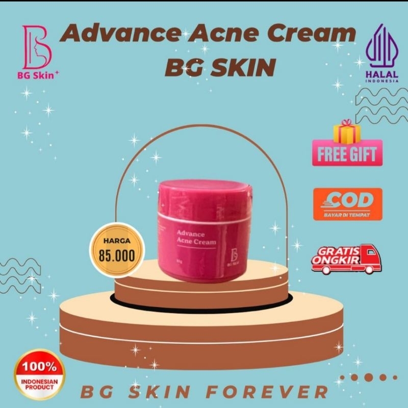 Jual BG SKIN ADVANCE ACNE CREAM | Shopee Indonesia