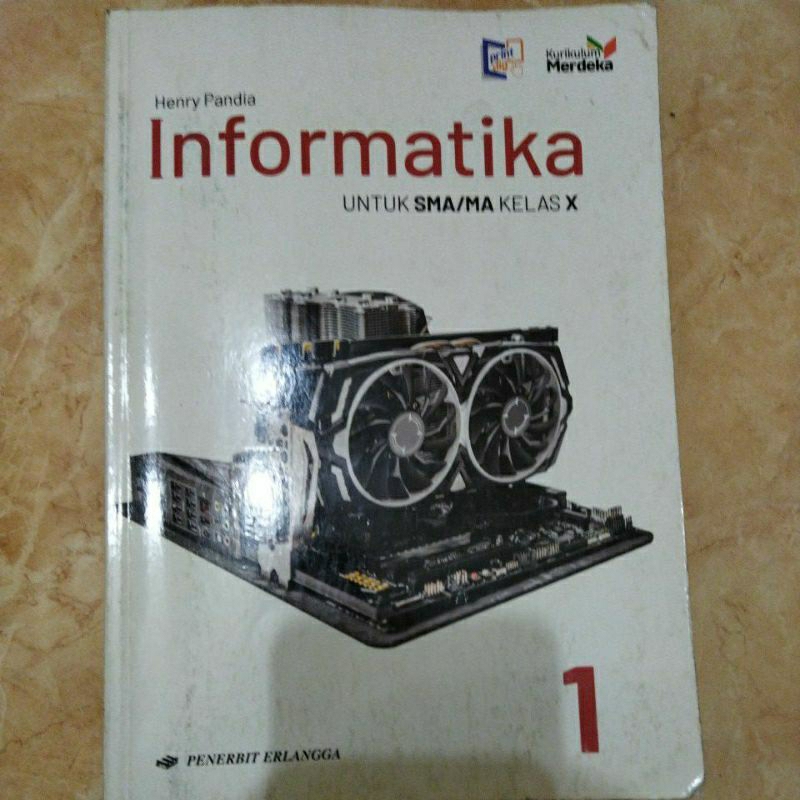Jual Buku Informatika Kelas 10 (kurikulum merdeka) || Henry Pandia || Penerbit Erlangga | Shopee ...