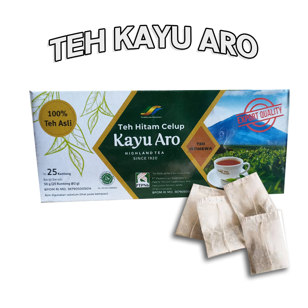 Jual TEH HITAM CELUP KAYU ARO ASLI KERINCI | Shopee Indonesia