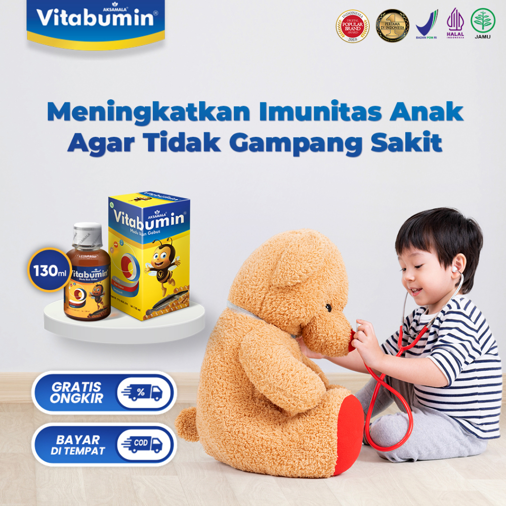 Jual LEBIH BESAR LEBIH HEMAT - Vitabumin 130ml Solusi Anak Tidak ...
