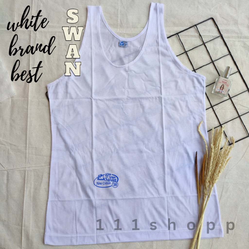 Jual SINGLET KAOS DALAM PRIA PUTIH POLOS DALAMAN SIZE 34 36 38 40 MEREK ...