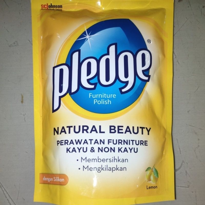 Jual PLEDGE FURNITURE POLISH KUNING 410ML | Shopee Indonesia