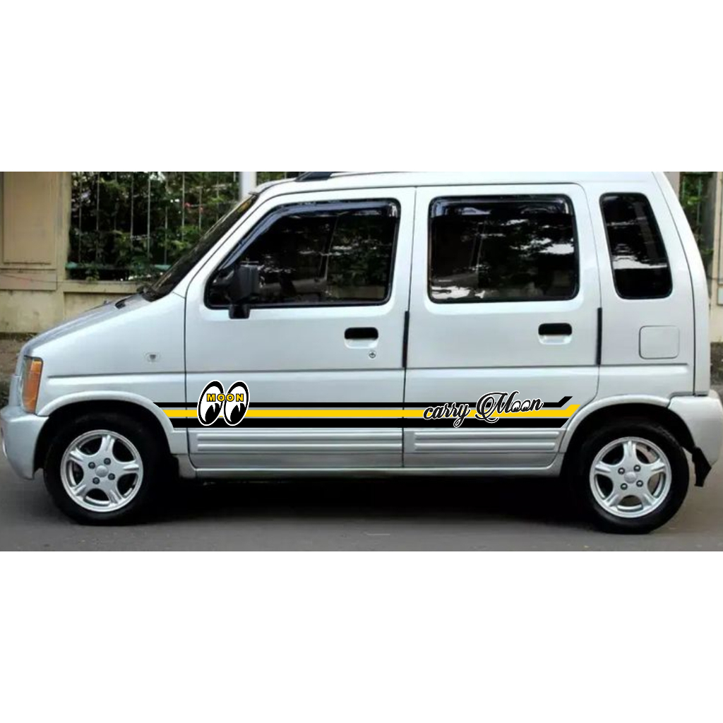 Jual stiker striping mobil karimun carry moon eyes | Shopee Indonesia