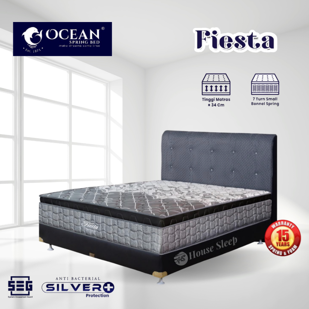 Jual SPRINGBED OCEAN FIESTA ( MATRAS DAN FULL DIVAN) | Shopee Indonesia