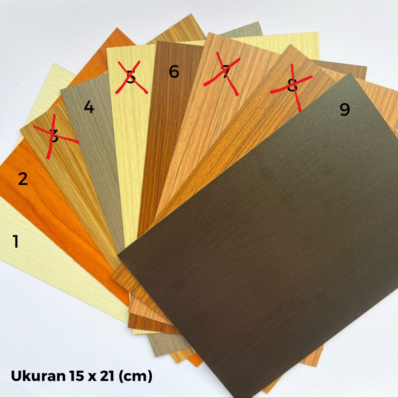 Jual Sample Material HPL Taco - Ukuran Besar | Material Interior ...