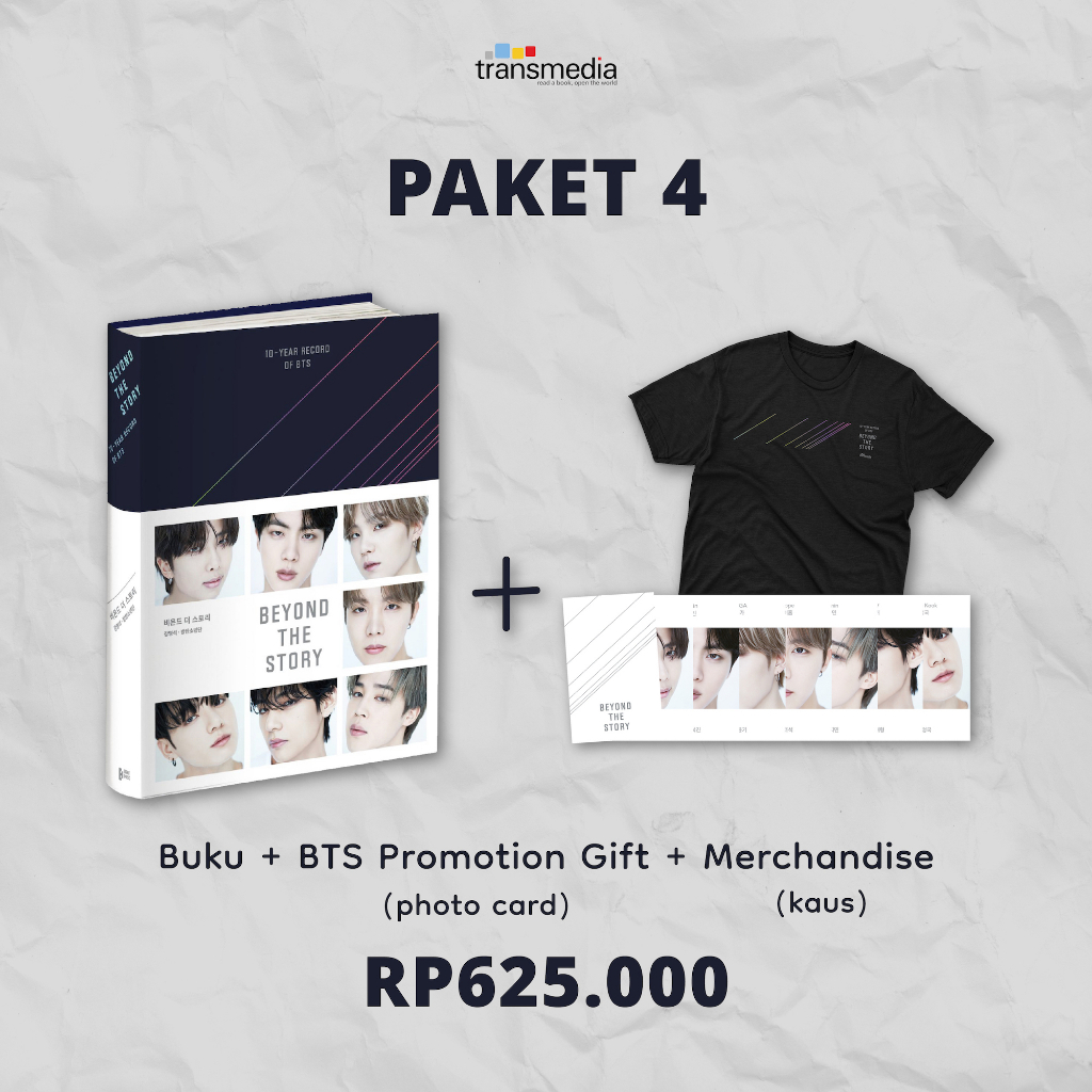 Jual BEYOND THE STORY : 10-YEAR RECORD OF BTS - Myeongseok Kang & BTS | Shopee Indonesia