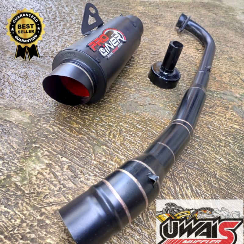 Jual knalpot racing PROLINER Jupiter z z1 Vega r ZR Revo absolute/fit/x Blade Supra x125 Axelo ...
